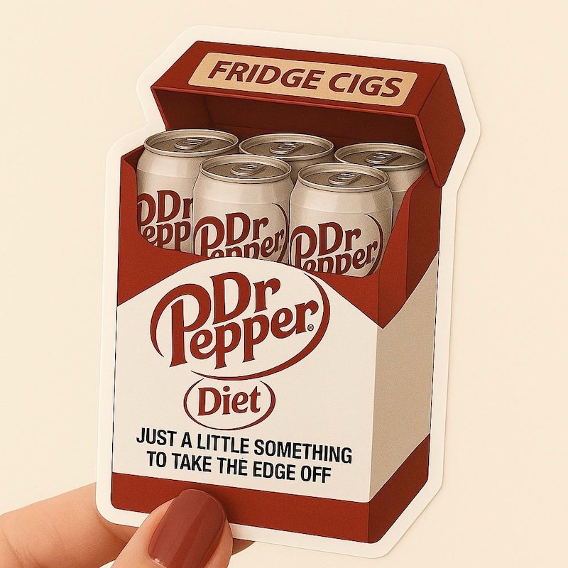 Diet Dr Pepper Cig - Etsy