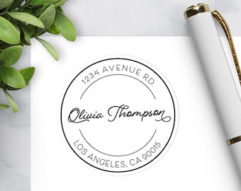 Mountain Return Address Labels Forest Address Stickers for - Etsy