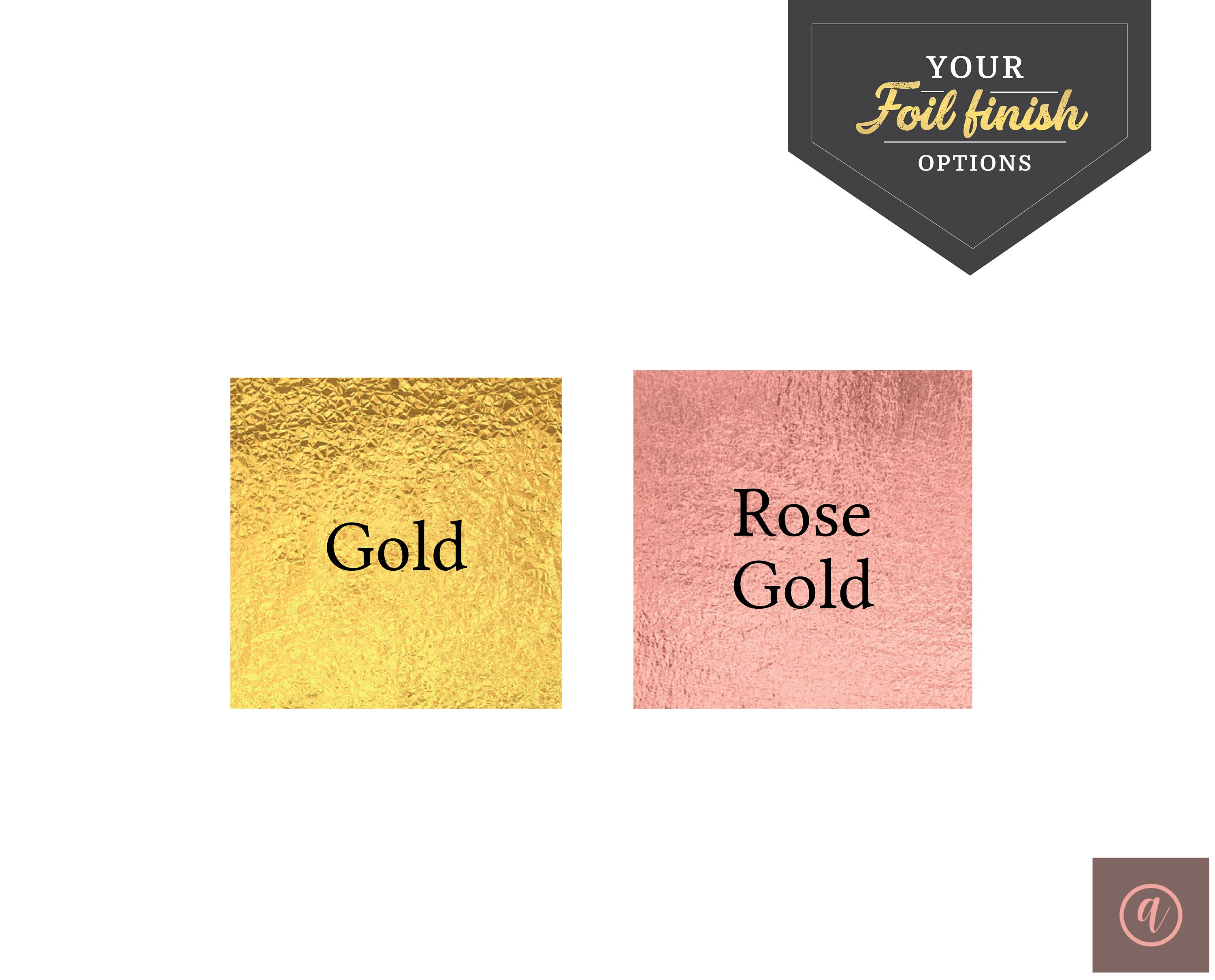 PRINTED | Custom Return Address Label Stickers, Gold Foil Wedding ...