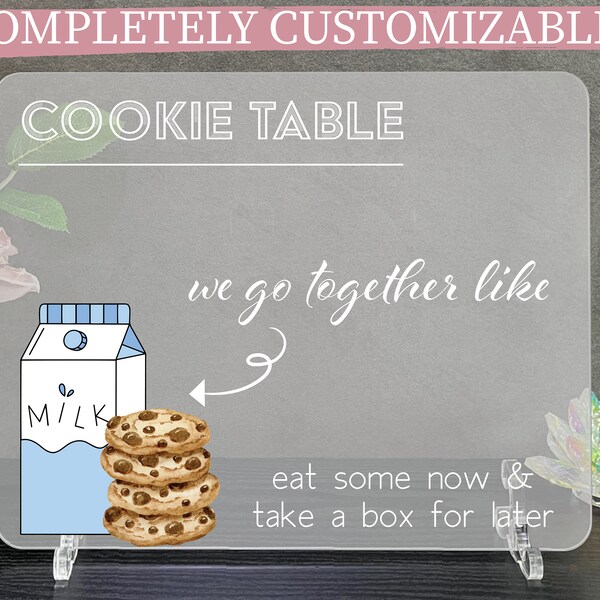 Wedding Cookie Table - Etsy