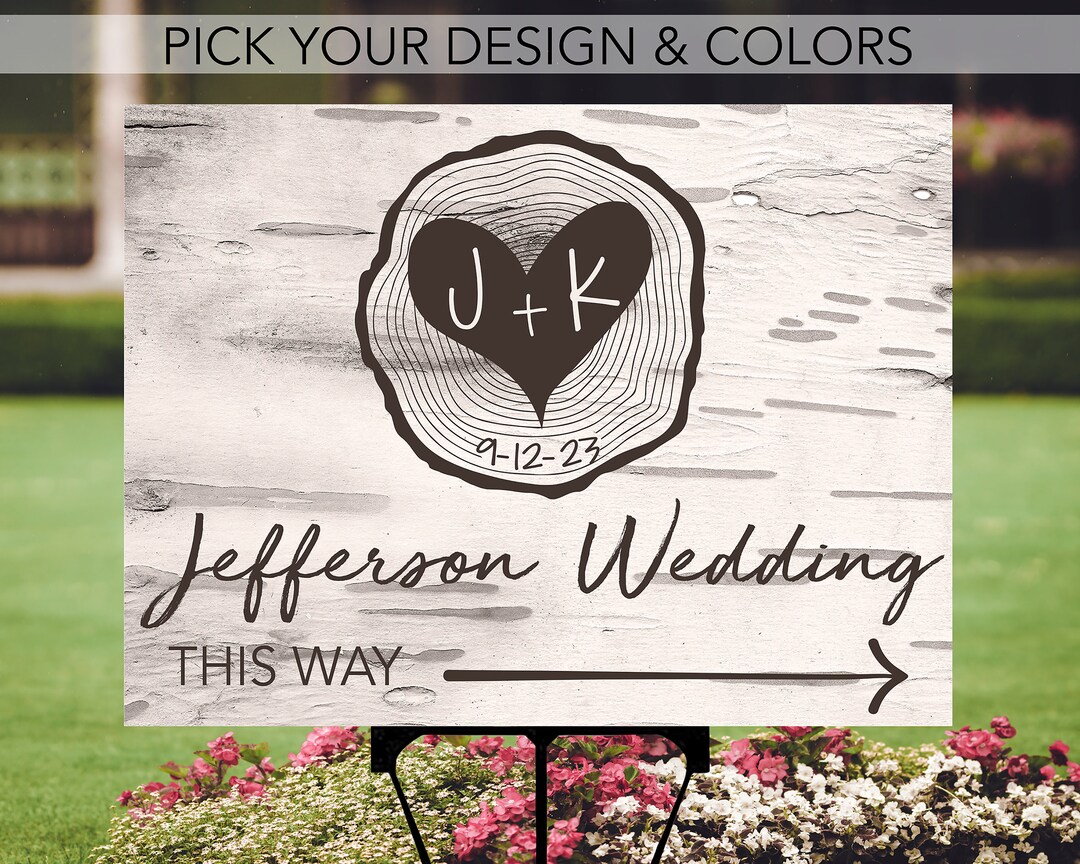 Wedding Parking Directional Sign, Wedding Parking Directions, Wedding ...