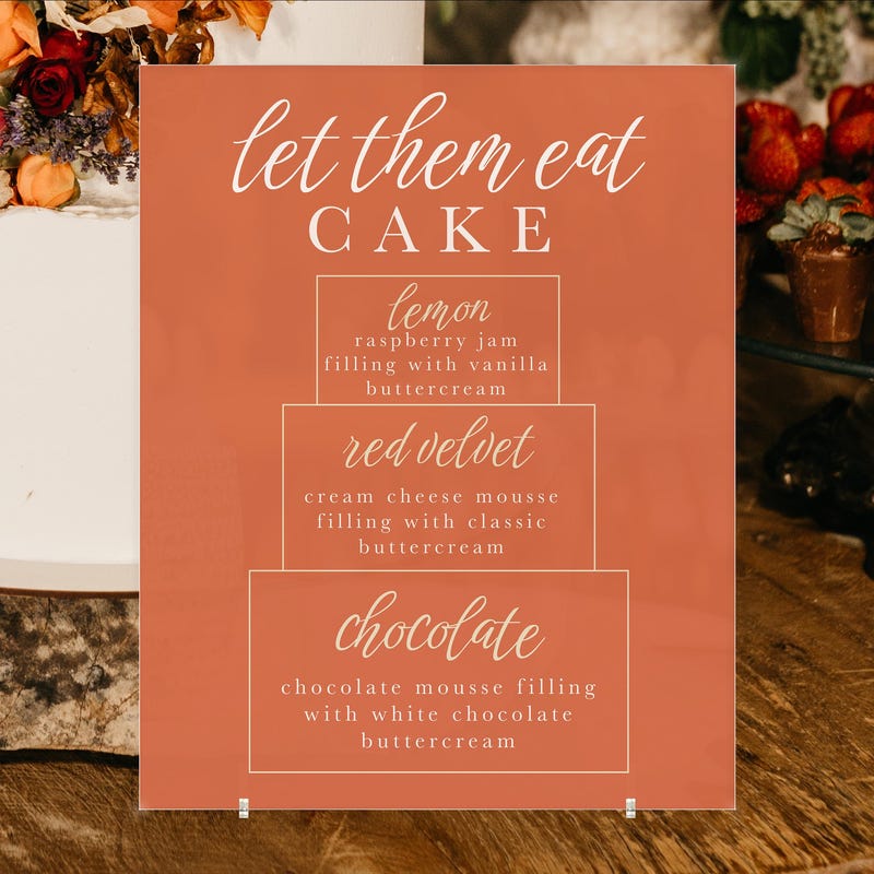 Let Them Eat Cake - Etsy