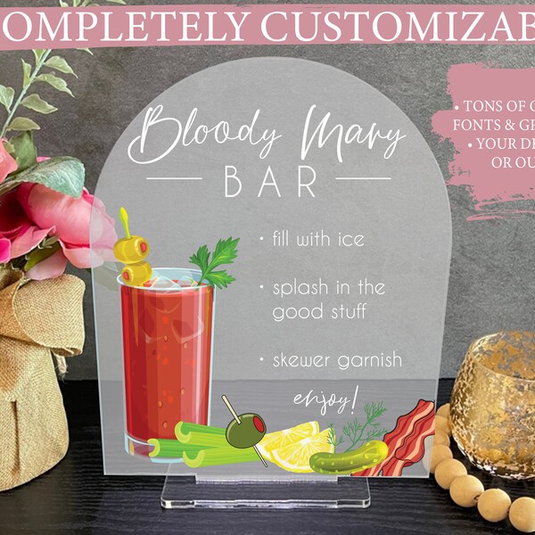 Bloody Mary Sign - Etsy