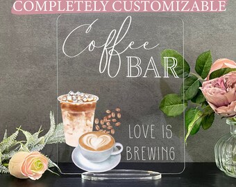 Rustic Wedding Bar Signs - Etsy