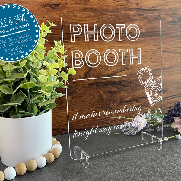 Photo Booth Signage - Etsy