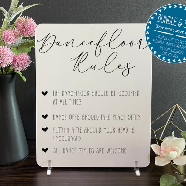 Wedding Sign Dancing - Etsy