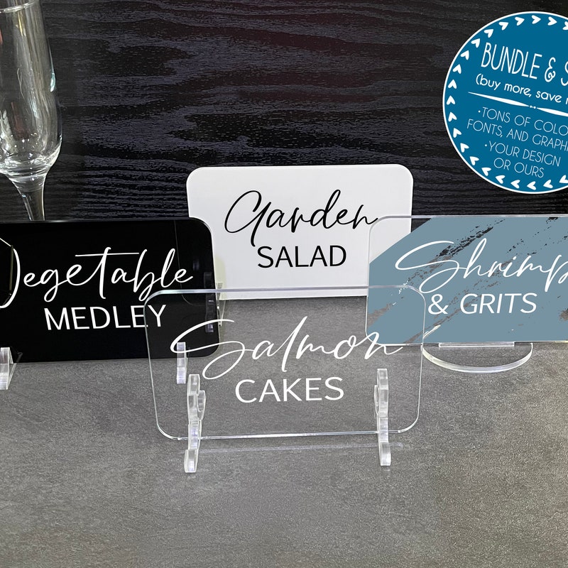 Wedding Food Signs - Etsy