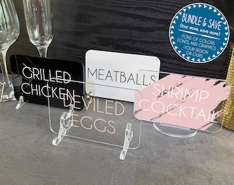 Wedding Food Signs | Etsy