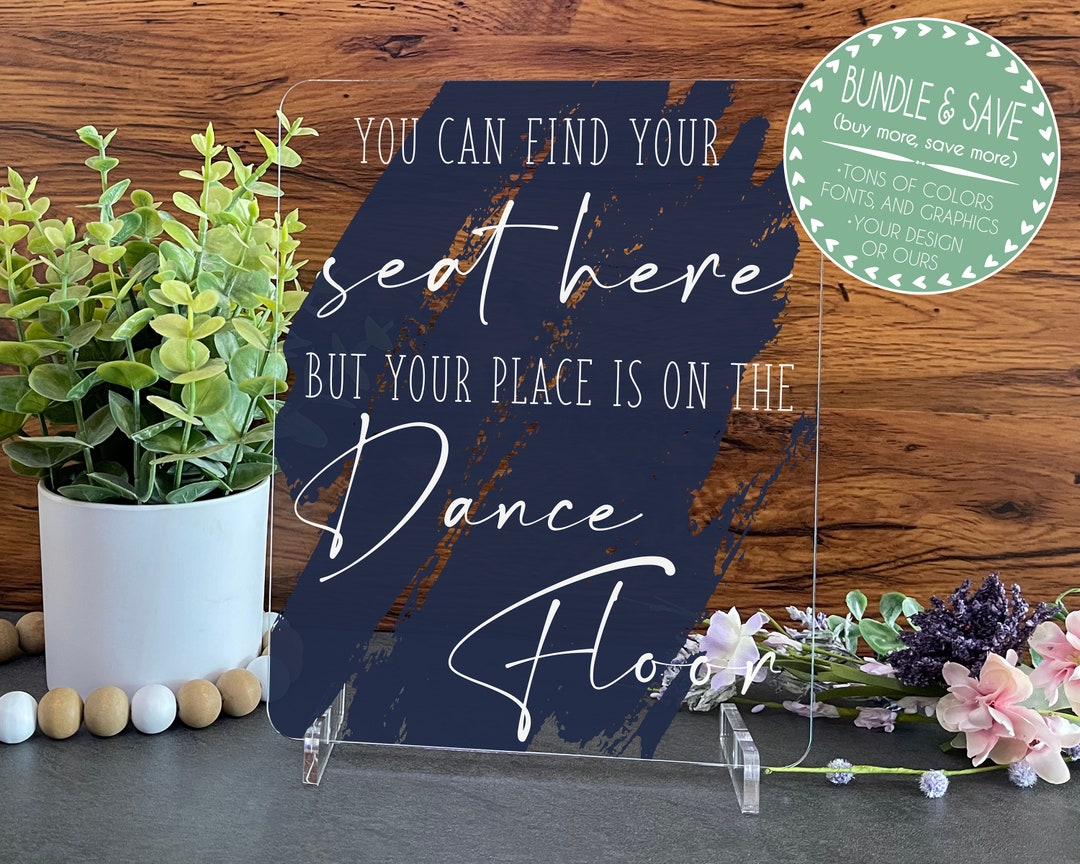 Seating Chart Custom Acrylic Wedding Sign, Wedding Table Signs, Modern ...