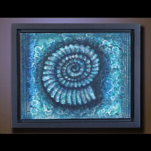 Abstract Art Painting Acrylic Painting Canvas Art Shell Artwork Fine ...