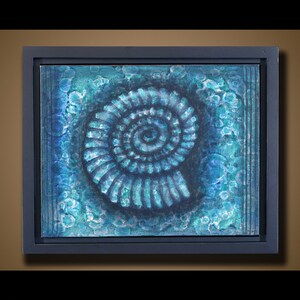 Abstract Art Painting Acrylic Painting Canvas Art Shell Artwork Fine ...
