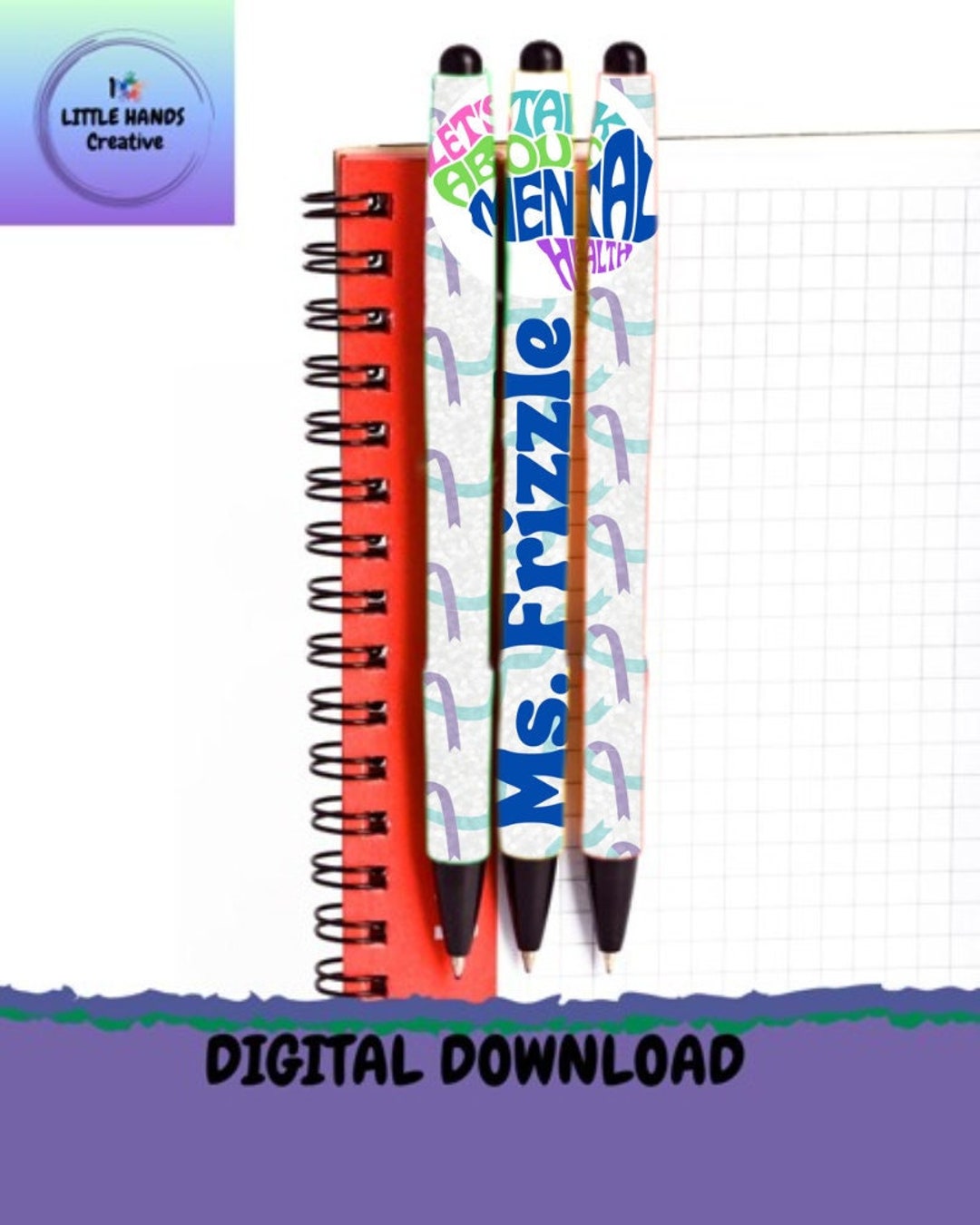 Mental Health Wrap - Counselor Gift - Social Worker- Digital File - for ...