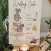 Illustrated Wedding Cake Sign - Etsy