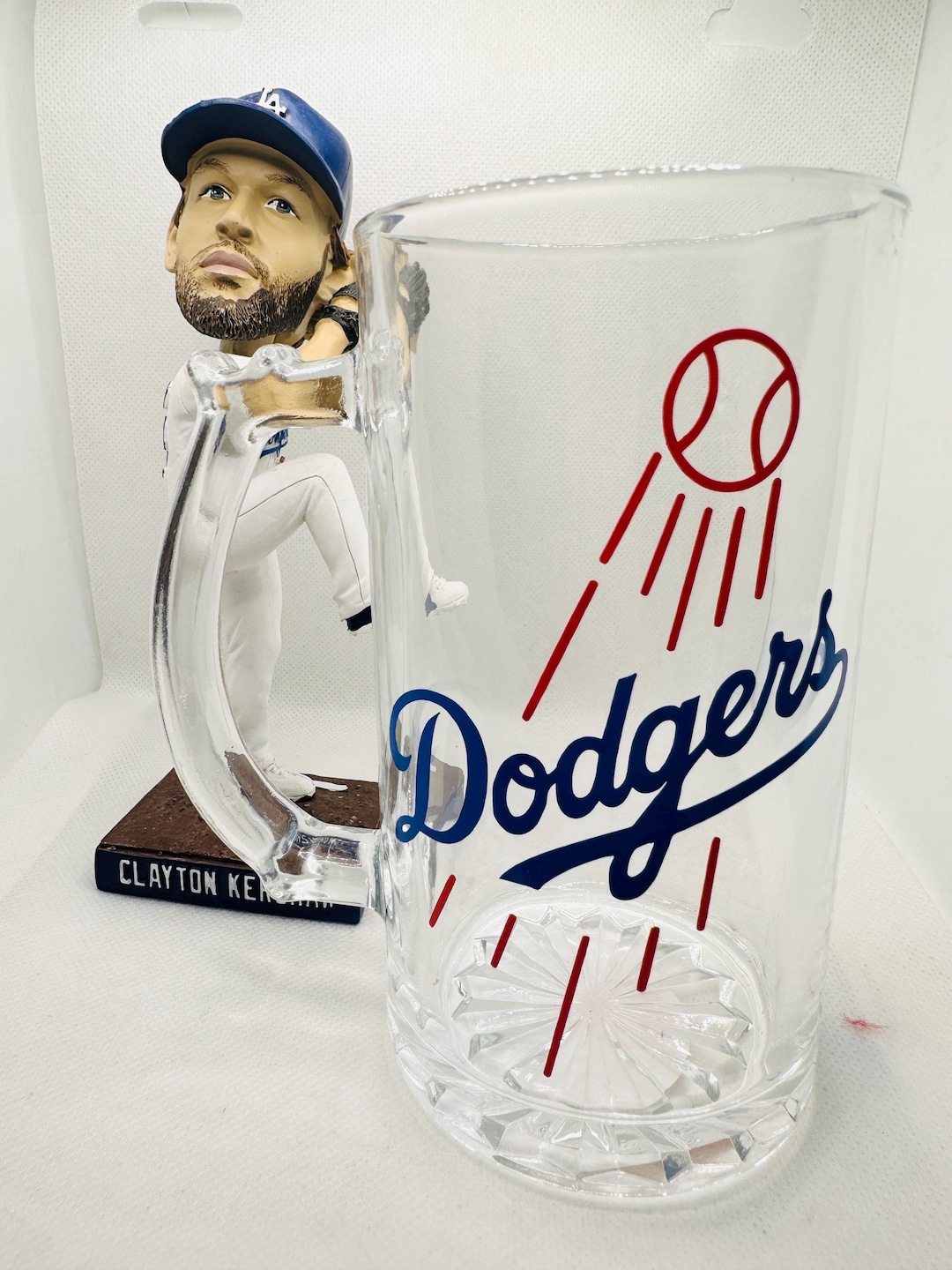Dodgers Beer Mug, Los Angeles Dodgers Cup, Personalized Gift for Him ...