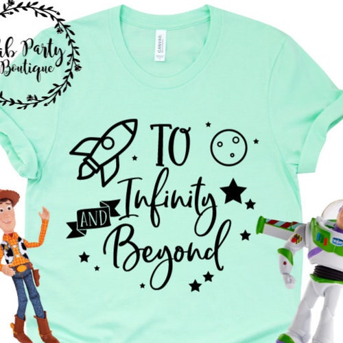 To Infinity and Beyond Couple Matching Shirts Toy Story - Etsy