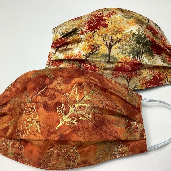 Autumn Face Masks - Etsy