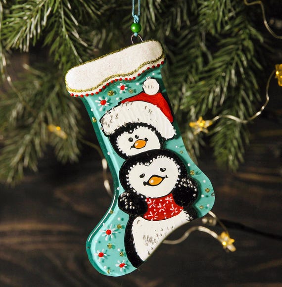 Hand Painted Stockings