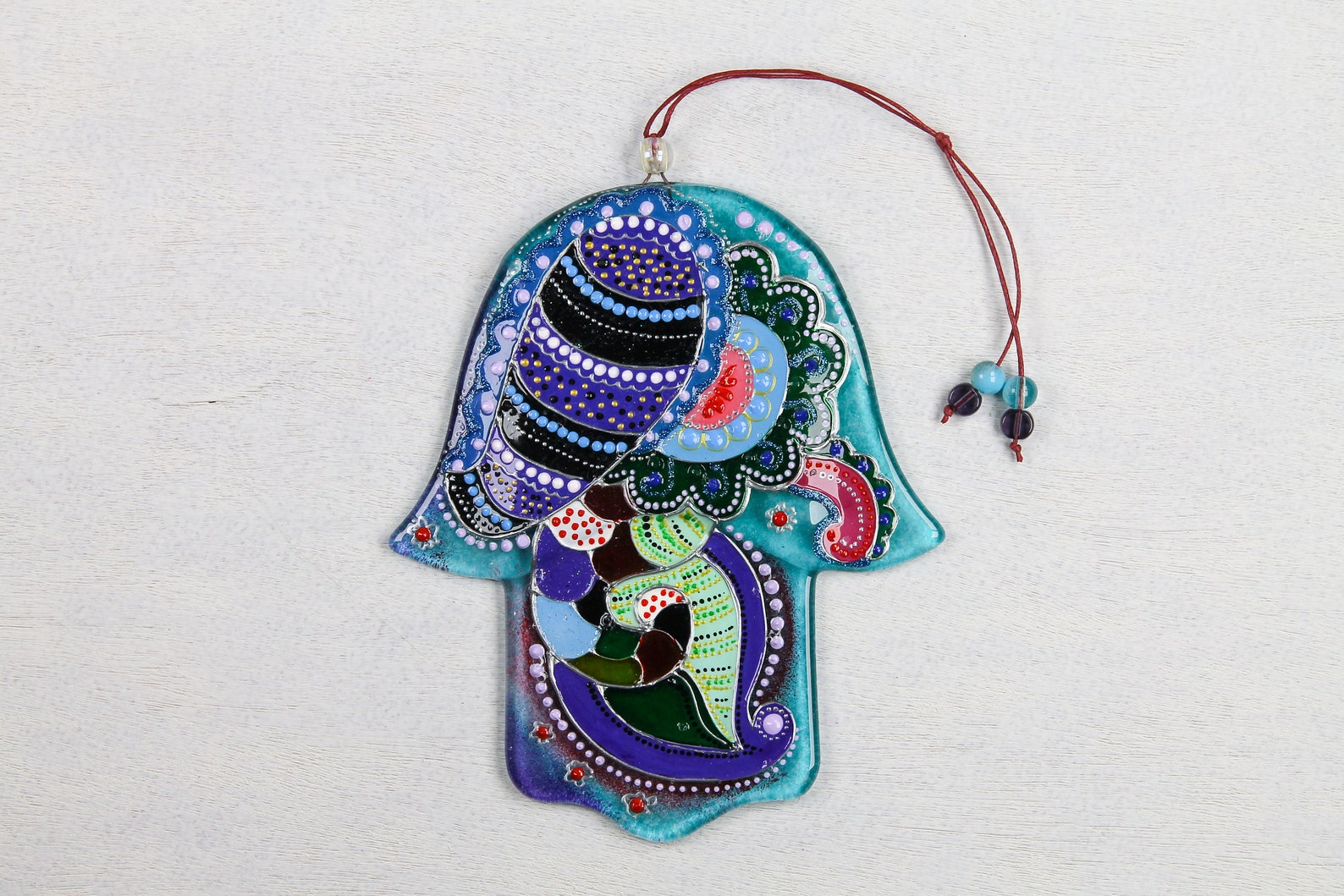 Hamsa hand Hamsa wall decor Khamsa Sacred Protection Symbol | Etsy