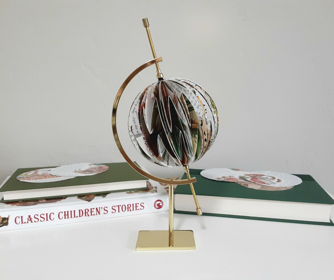 Book Sculpture, Altered Book, Book Art, Origami, Artist Gift, Children ...