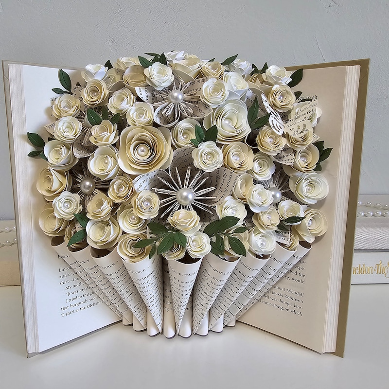 Book Bouquets - Etsy