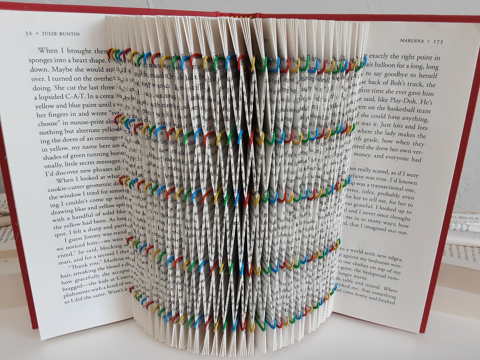 Book Sculpture Altered Book Book Art Book Page Art Book - Etsy
