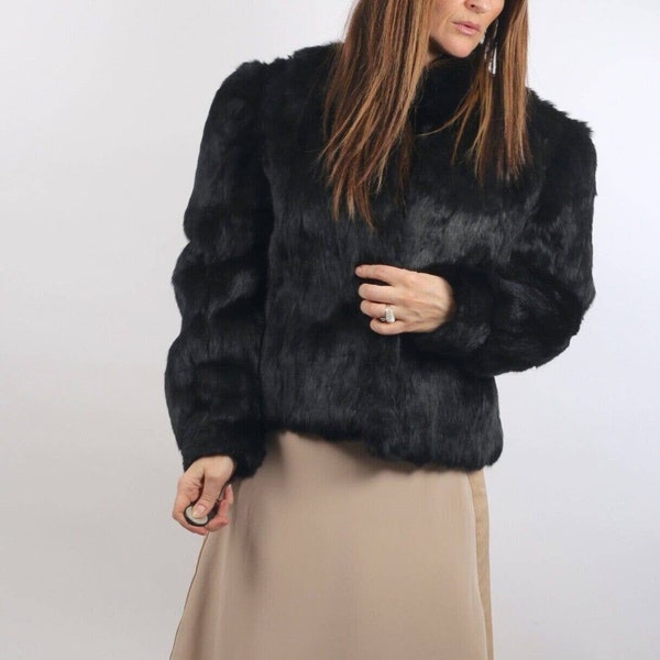 Short Rabbit Coat - Etsy