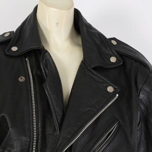 Vintage OPEN ROAD Black Motorcycle Zipper Jacket Size 38 - Etsy