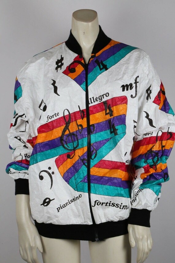 Vintage multicolor bomber jacket - Gem