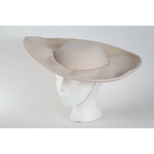 Vintage Ivory Hat - Etsy
