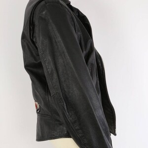 Vintage OPEN ROAD Black Motorcycle Zipper Jacket Size 38 - Etsy