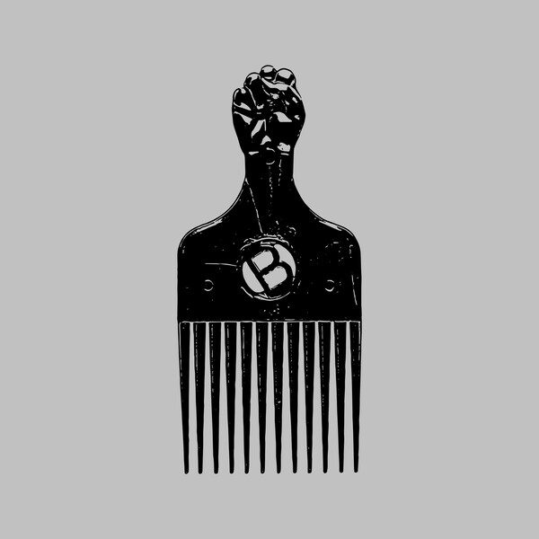 Afro Pick Art - Etsy