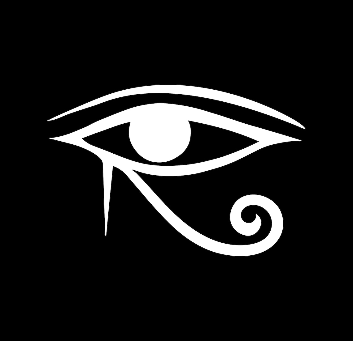 Eye of Horus SVG Silhouette, Cricut, Clipart, Digital Download, Vector ...