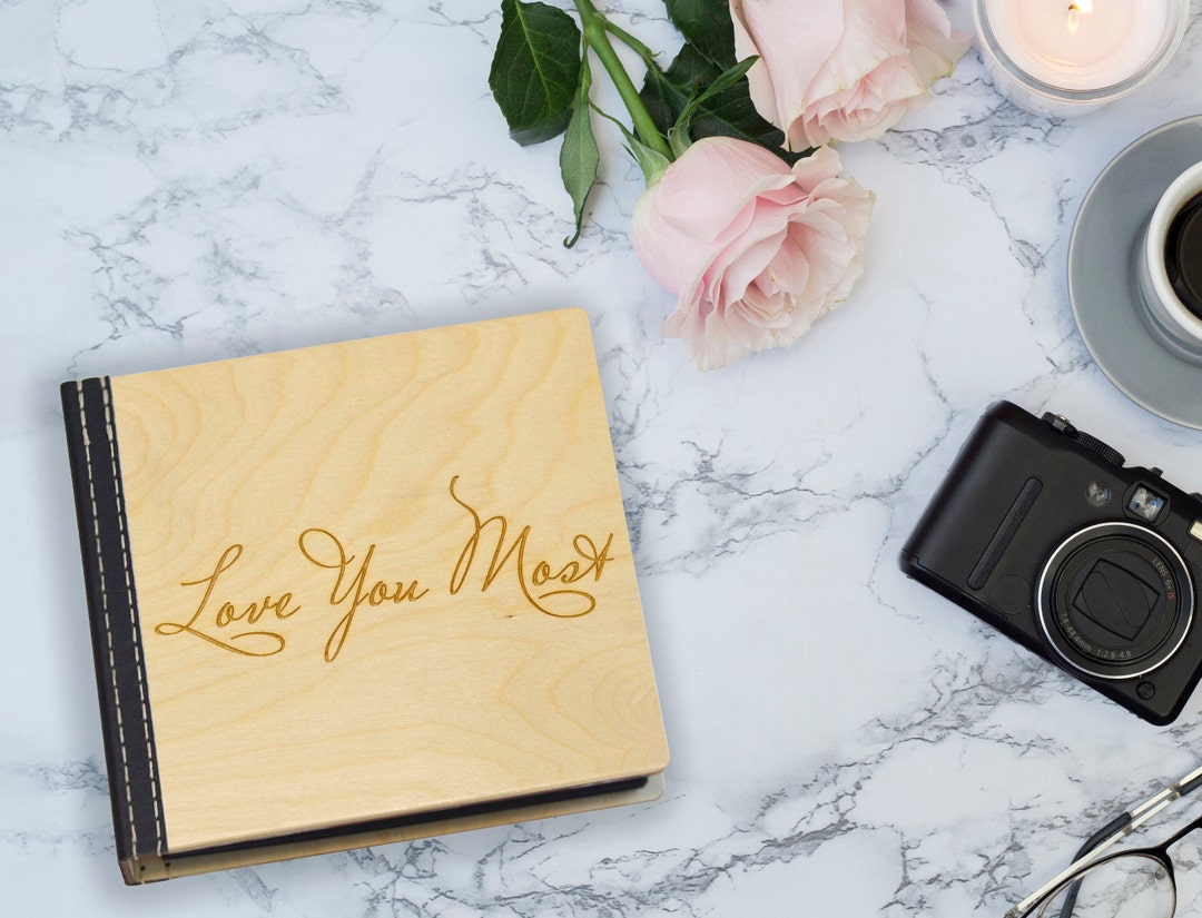 Personalized Photo Album love You Most Wedding Photo Album, Custom ...