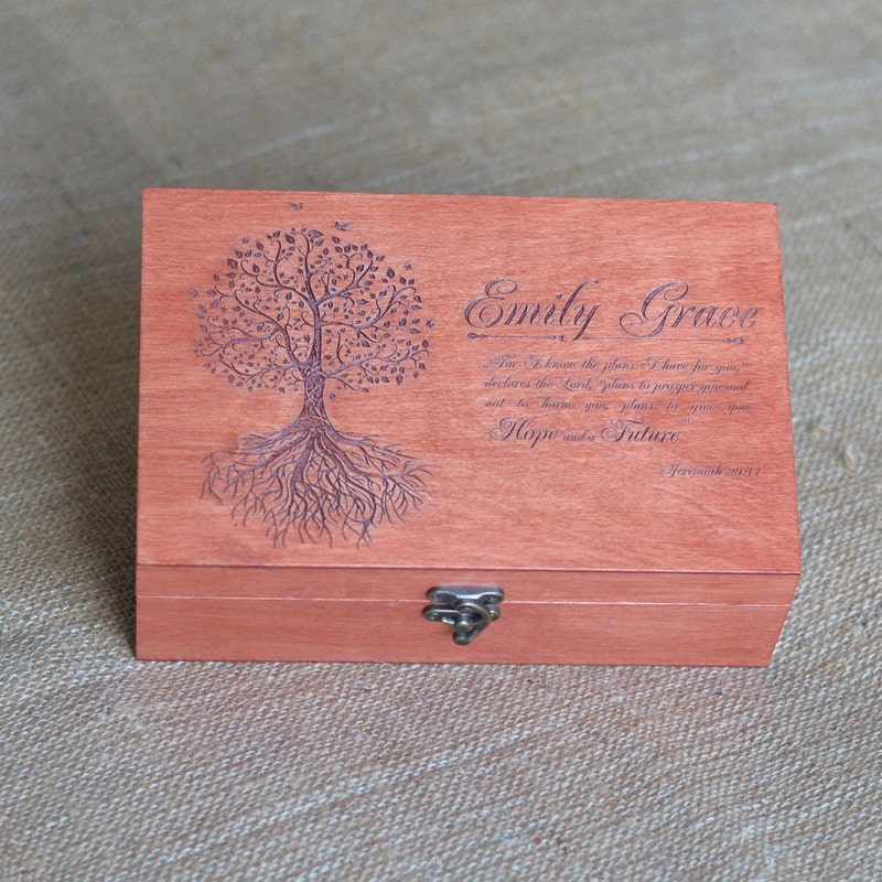 Tree of Life Wood Box - Etsy