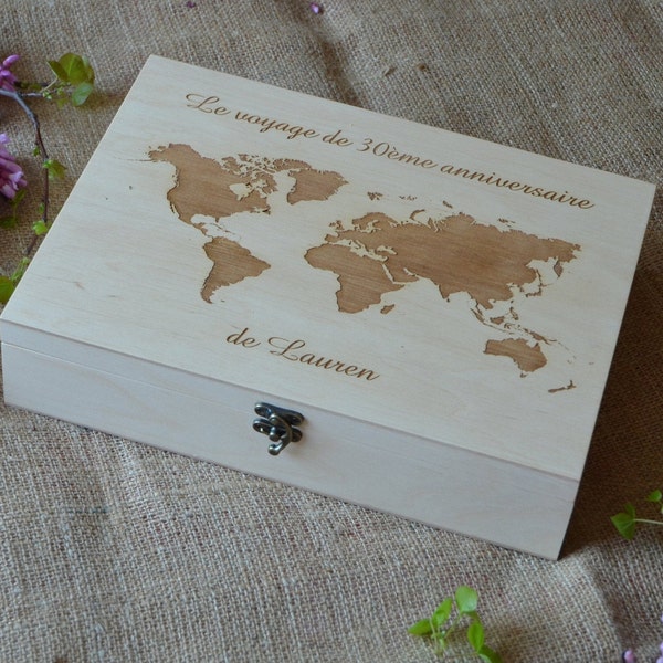 Travel Keepsake Box - Etsy