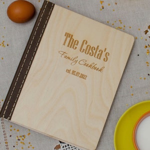 Create Your Own Recipe Journal Personalized Family Cookbooks Custom ...