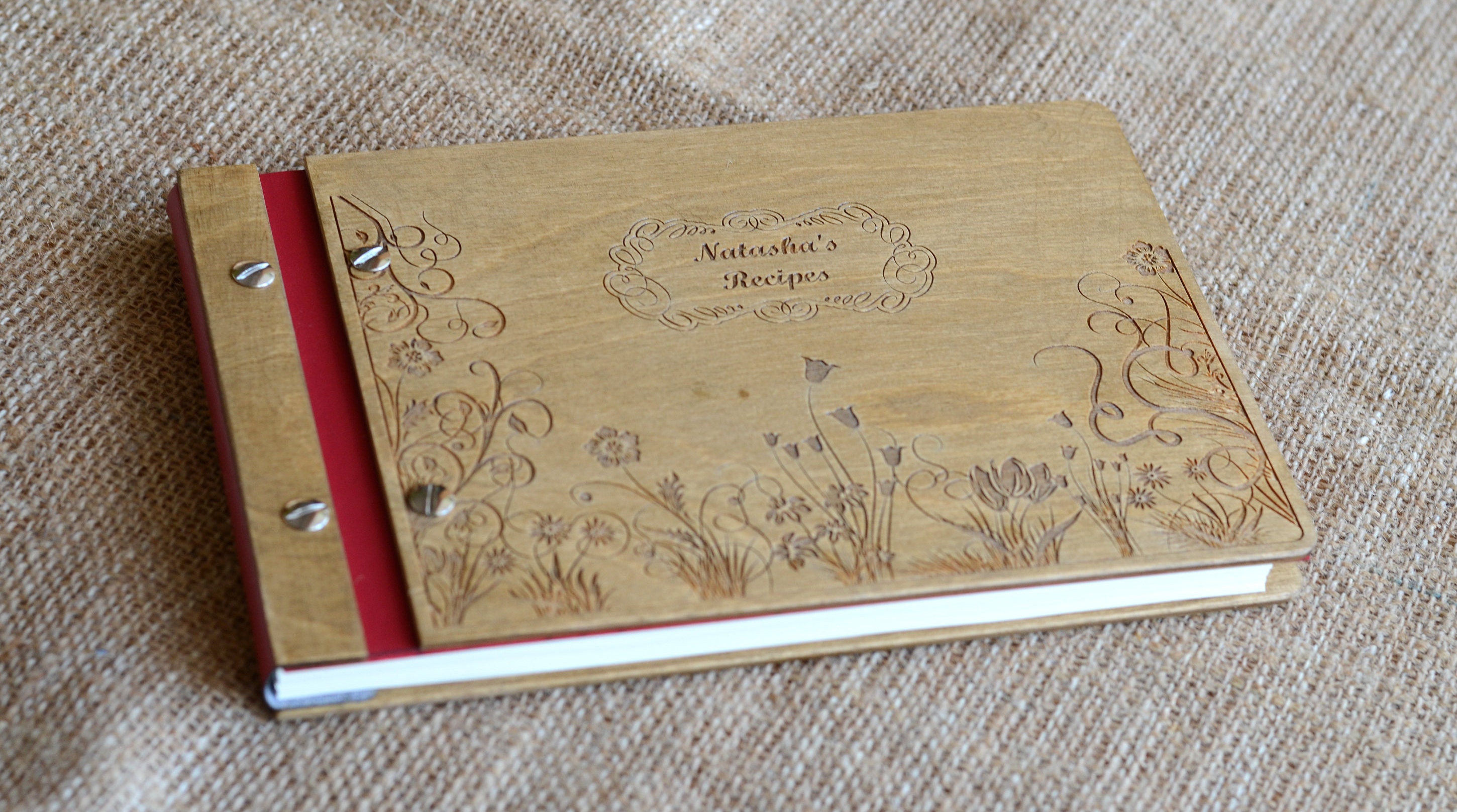 Custom Recipe Journal Gift for Mom Recipe Book Personalized | Etsy