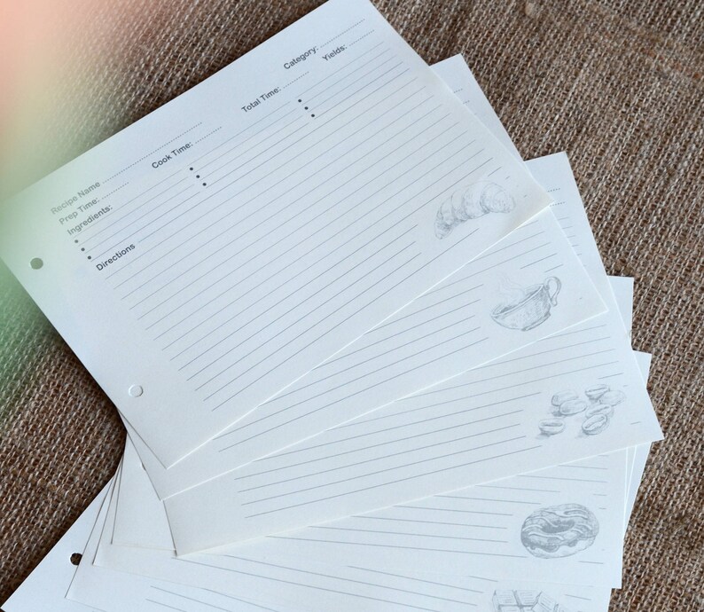 Personalized recipe book Wooden personalized recipe book | Etsy