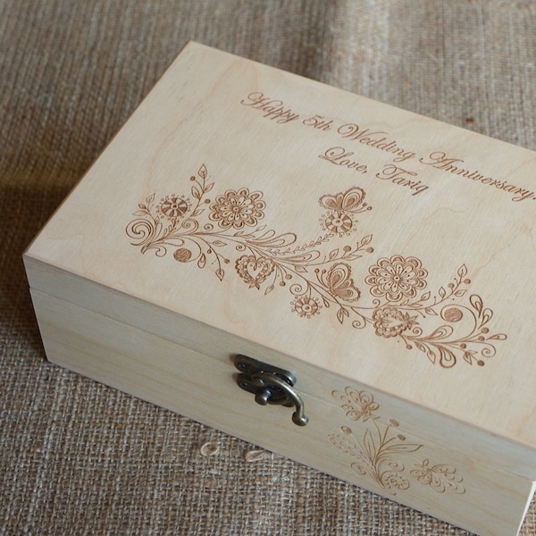 Baby Girl Custom Jewelry Box - Etsy