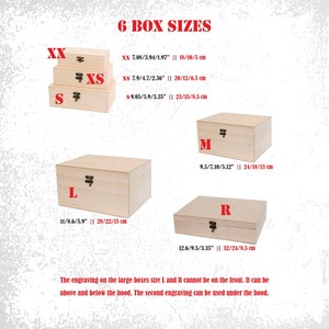 Personalized Engraved Map of the World Adventure Memory Box, Custom ...