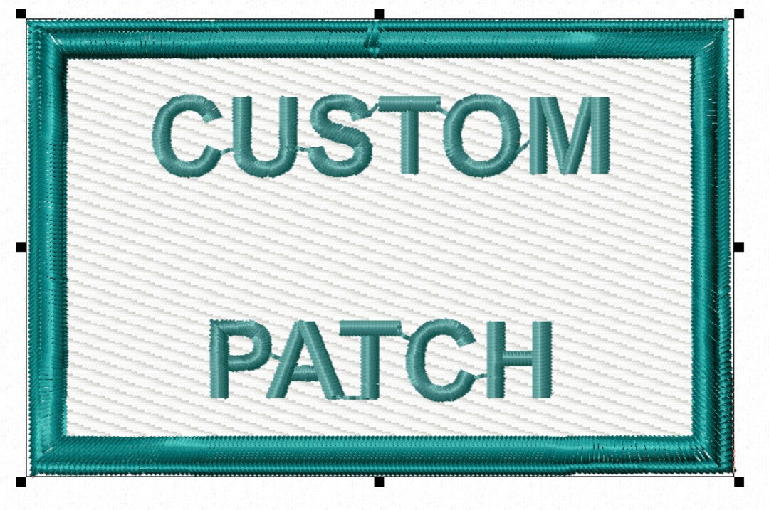 Custom Embroidered Patch - Etsy