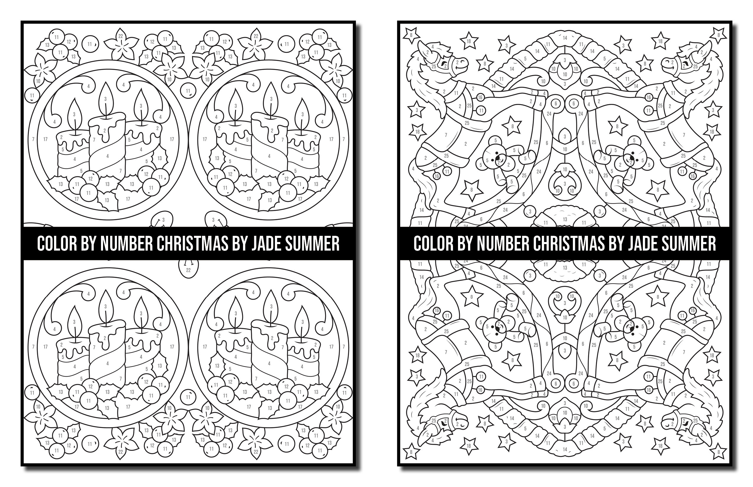 Expert Color By Number Pages