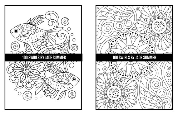 Coloring Pages Of Swirls