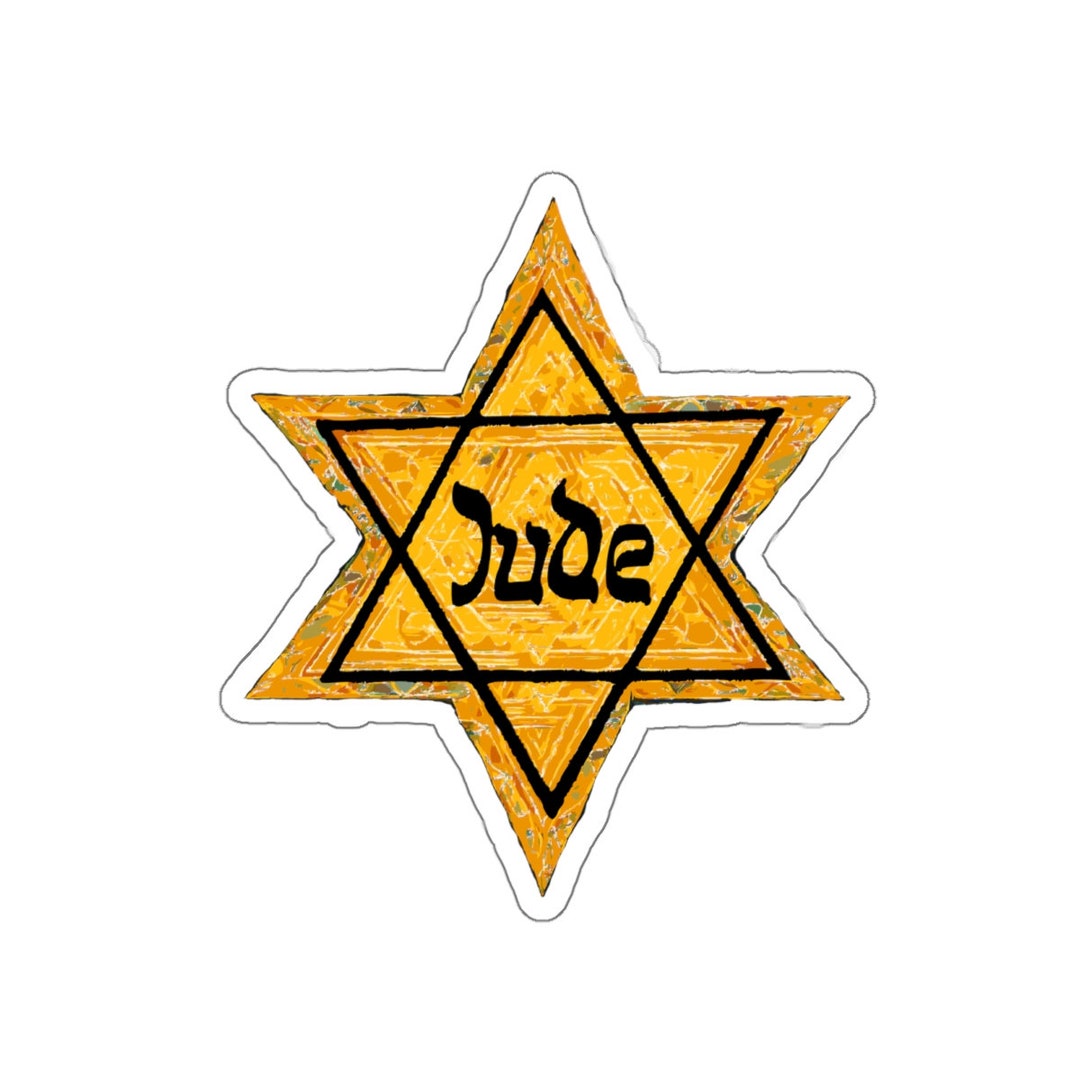 Holocaust Memorial Day Star of David Sticker - Etsy