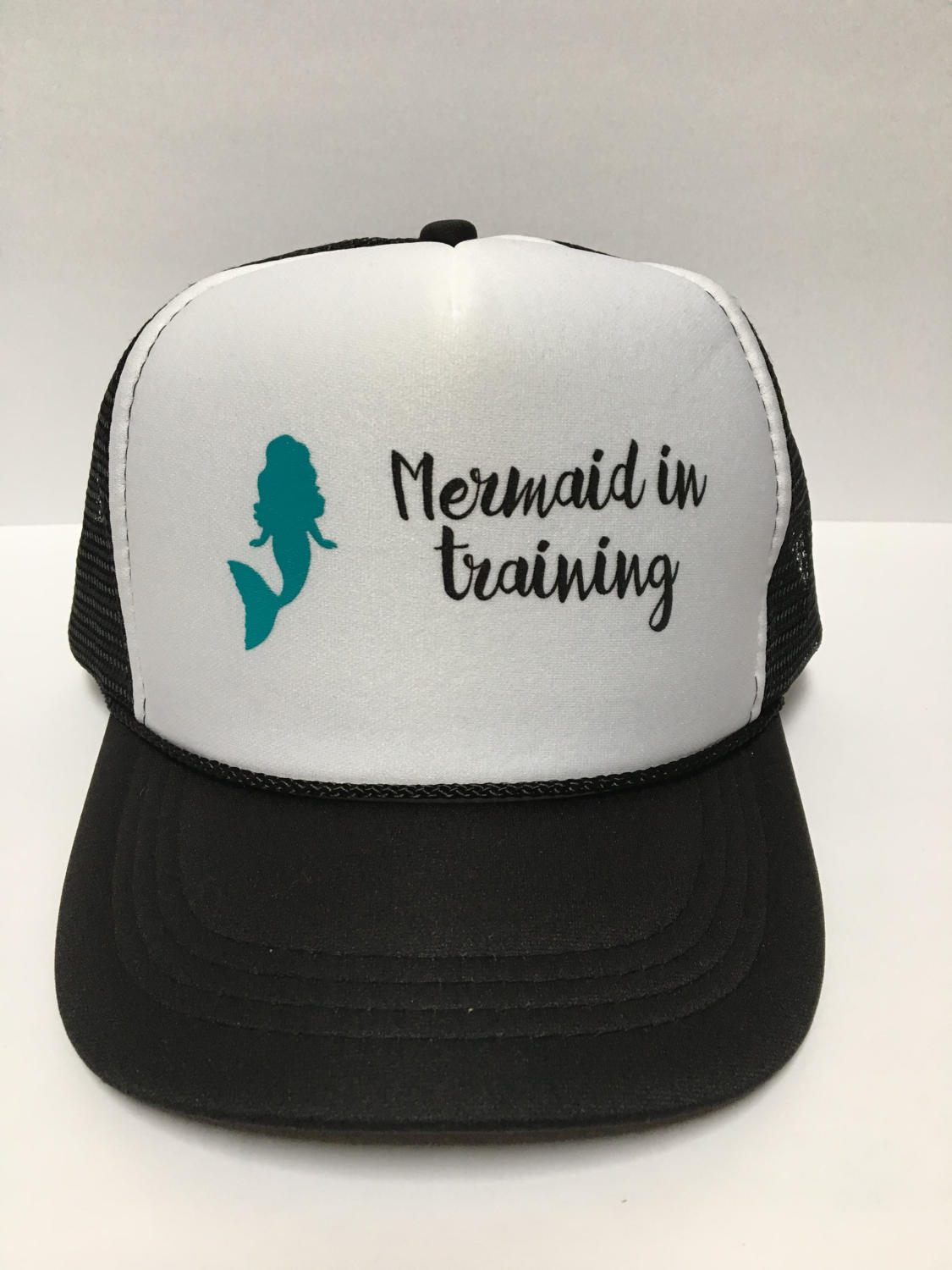 Mermaid Youth Hat, Mermaid in Training, Kids Mermaid Trucker Hat ...