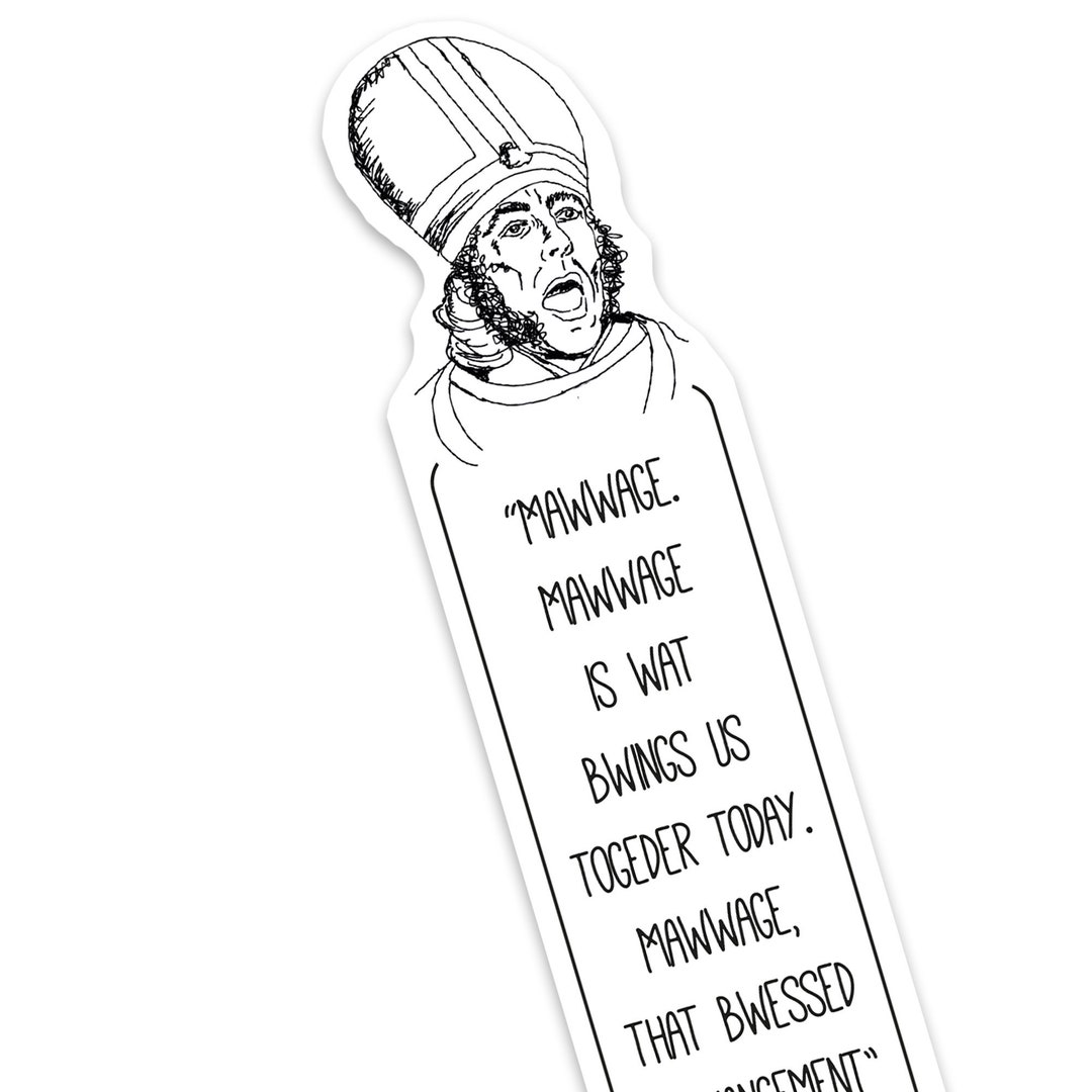 The Princess Bride Clergyman - Etsy UK