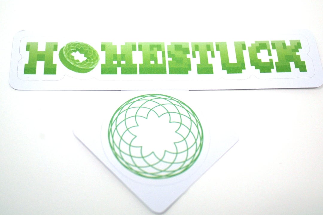 Homestuck Inspired Kids Symbol Stickers, Glossy Kiss Cut, Dave Record ...