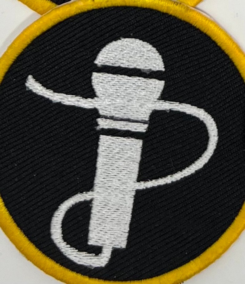 Rock Band Embroidered Iron on Patches: Guitar, Drums, Microphone, Bass ...