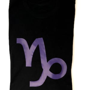 Homestuck Gamzee Kurloz Shirt: Purple Capricorn Zodiac Tee - Etsy