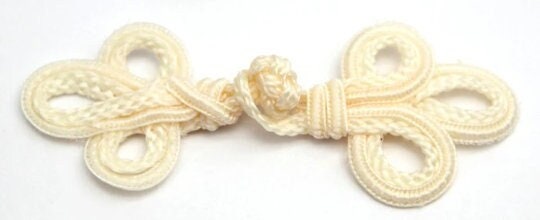 Pack of TEN - Ornate Frog Closures / Clasps: Black or Cream - Etsy